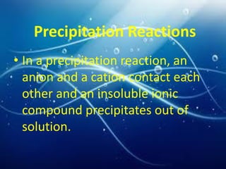 Chemical reaction occurring in water (dadiq) | PDF | Chemistry | Science