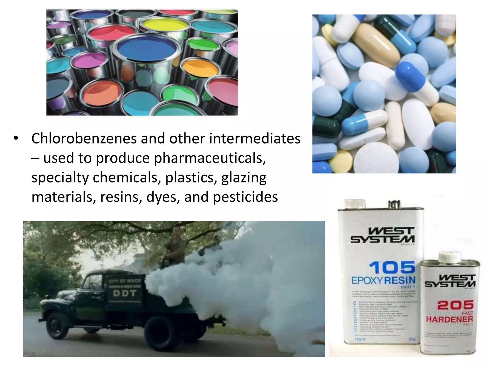 Chemical reaction and application of benzene | PPTX