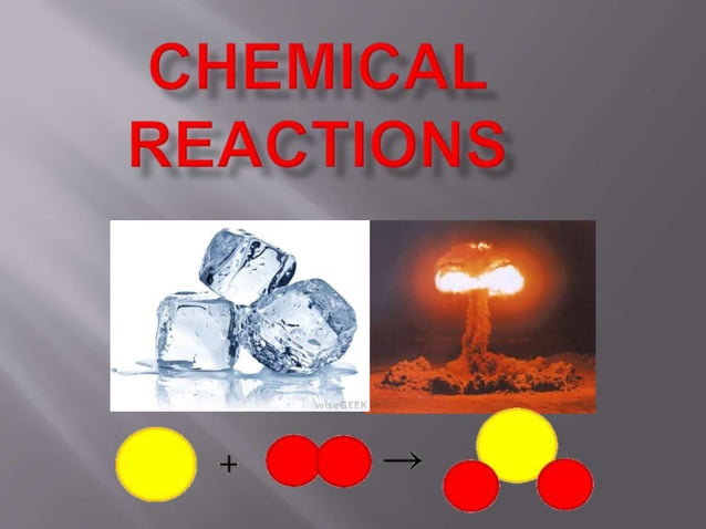 Chemical reaction power point presentation | PPT