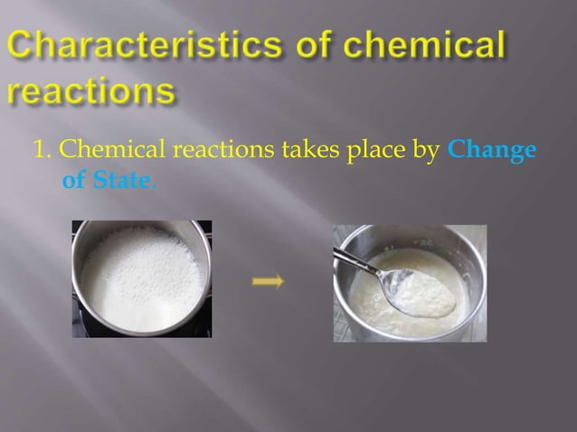 Chemical reaction power point presentation | PPT