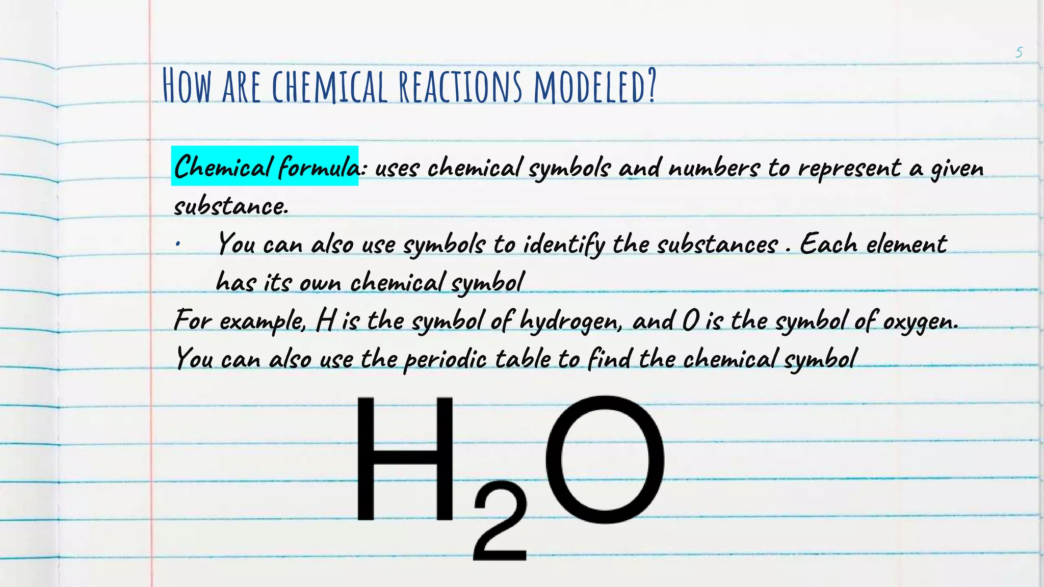 Chemical reaction presentation gr7 | PPTX