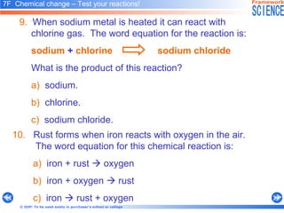 Chemical Reactions | PPS