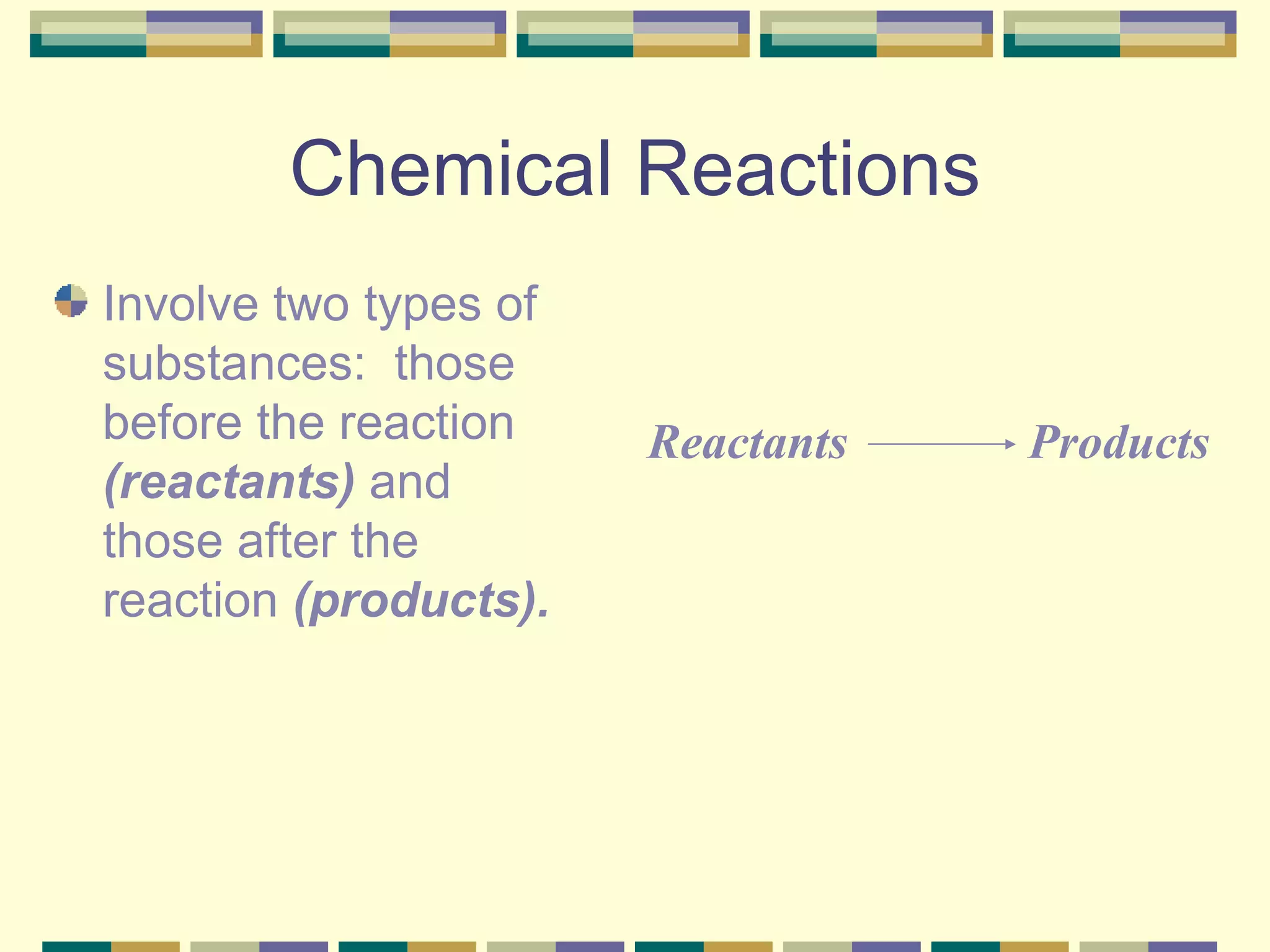 Chemical Reactions | PPT | Chemistry | Science