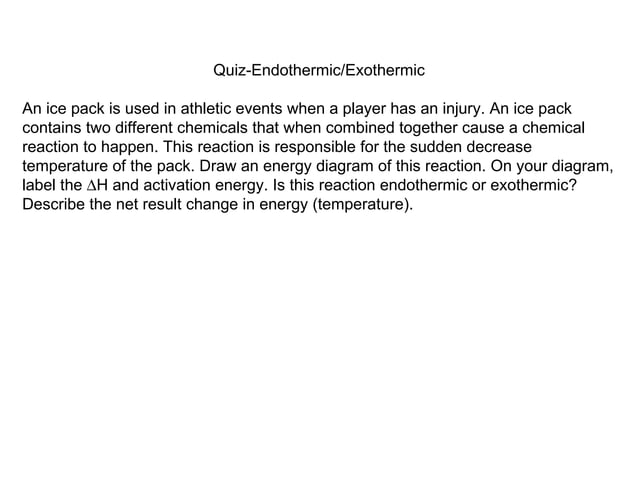 Attacking the TEKS: Chemical Reactions | PPT