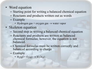 Chemical reactions | PPT