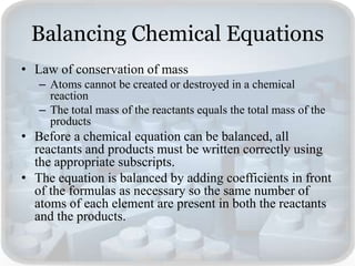 Chemical reactions | PPT