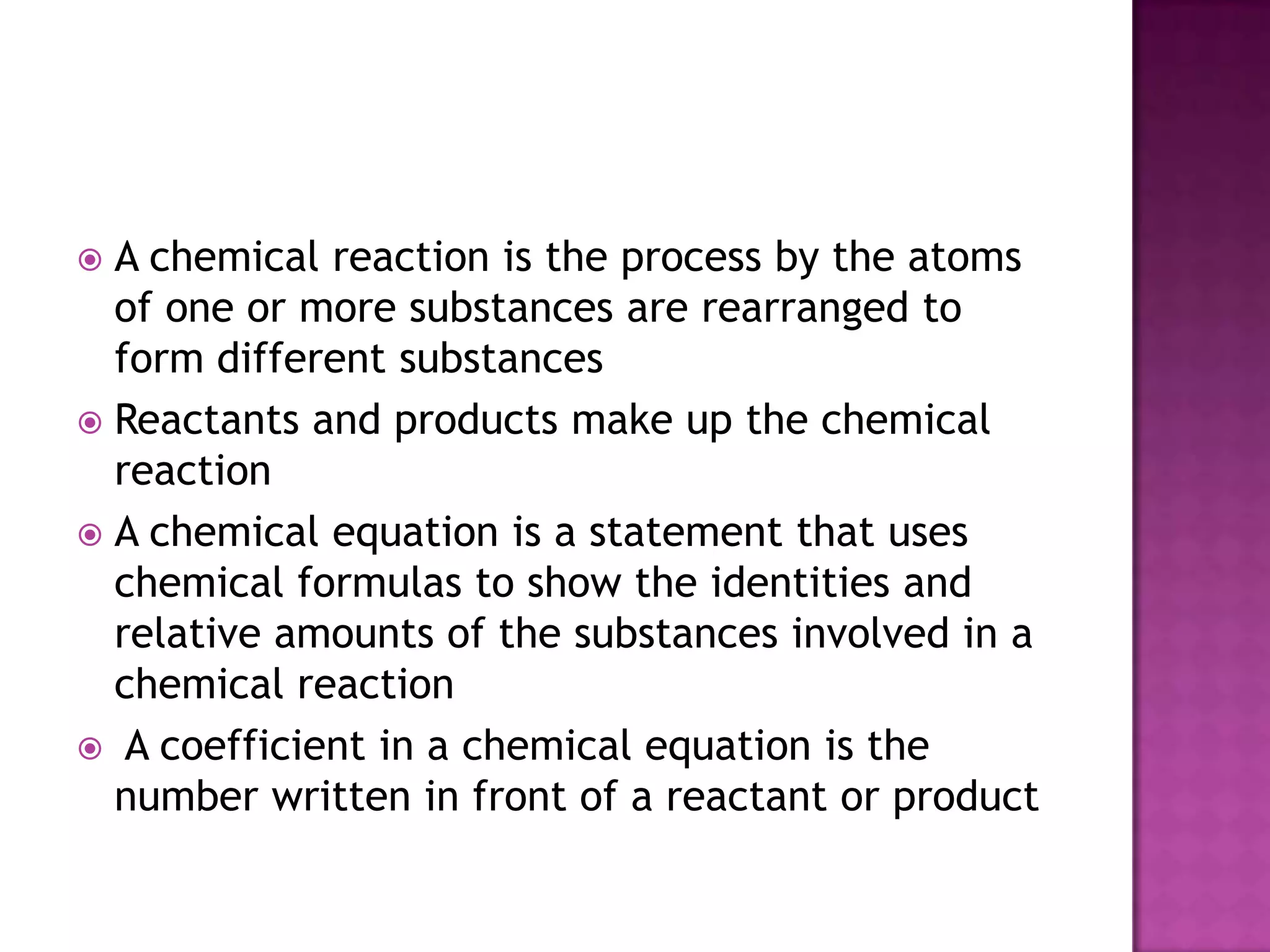 Chemical reactions | PPT