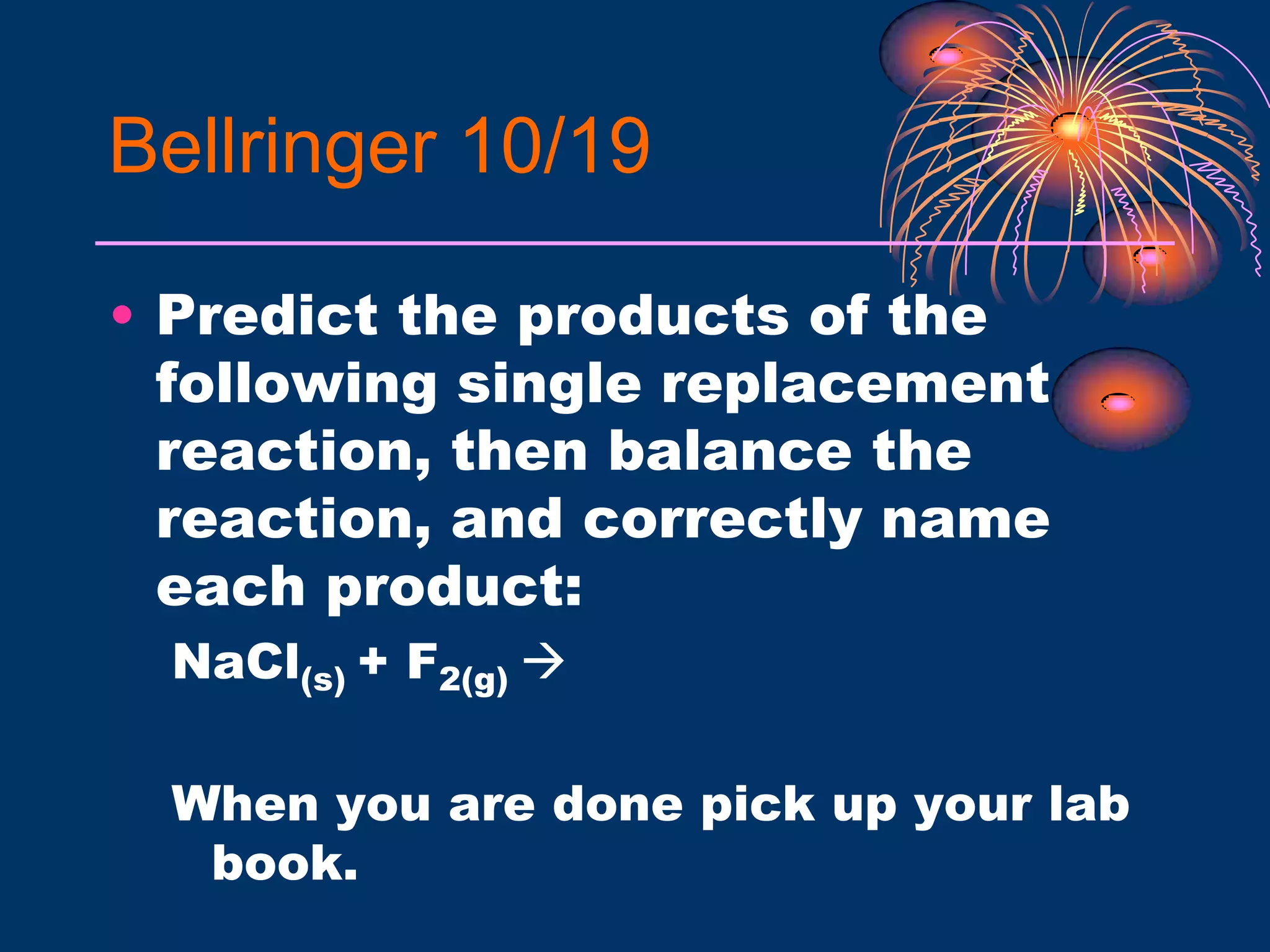 Chemical reactions | PPTX