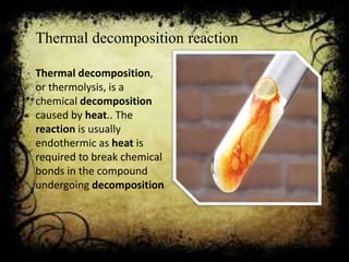 Chemical reactions | PPT