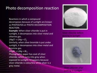 Chemical reactions | PPT