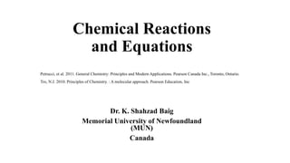 Chemical reactions and equations | PPT