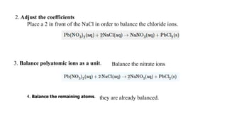 Chemical reactions and equations | PPT
