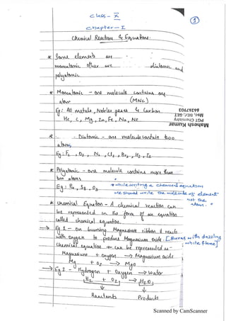CHEMICAL REACTIONS AND EQUATION NOTE.pdf