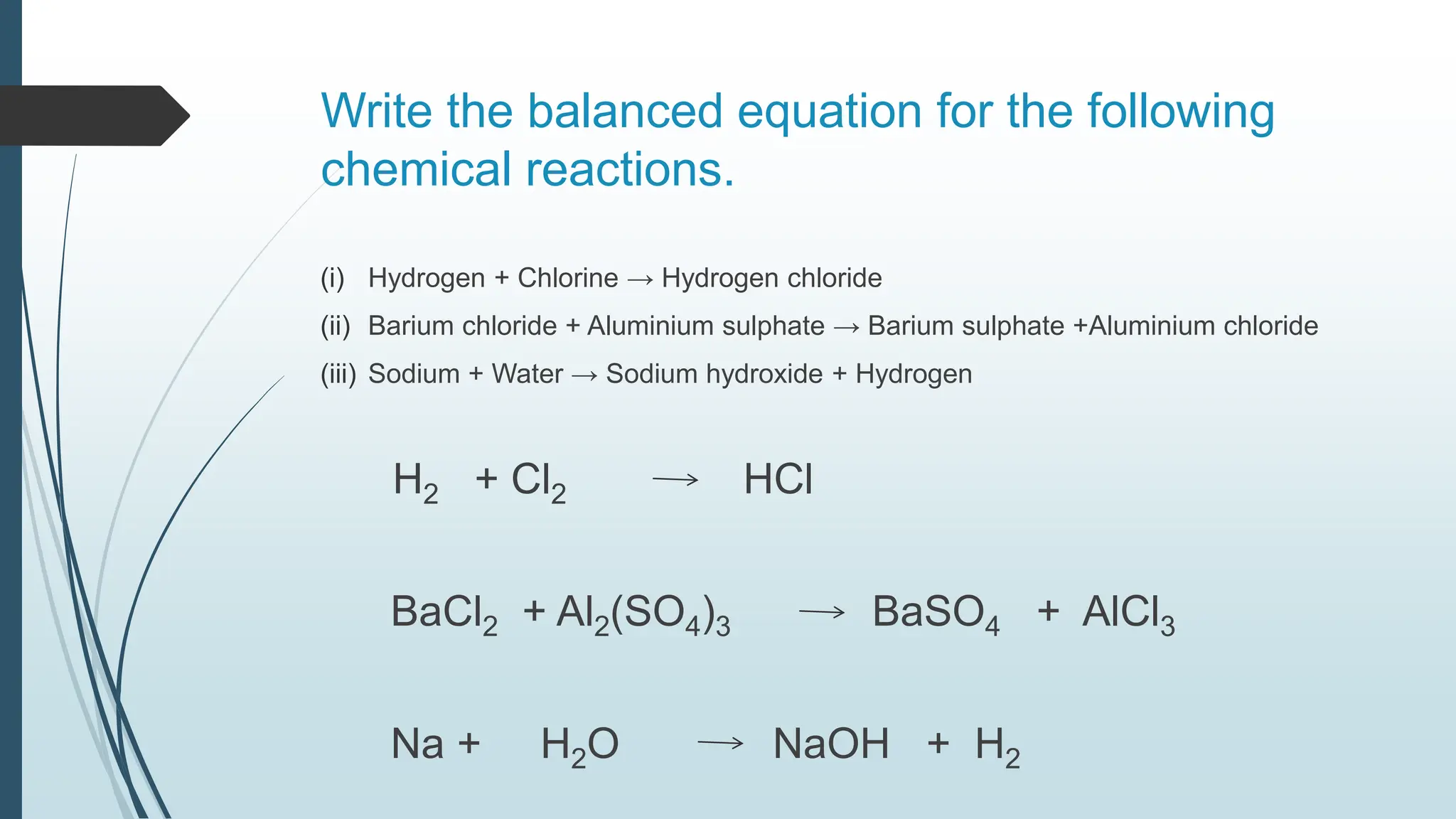 Chemical reactions and equations Class 10 | PPTX