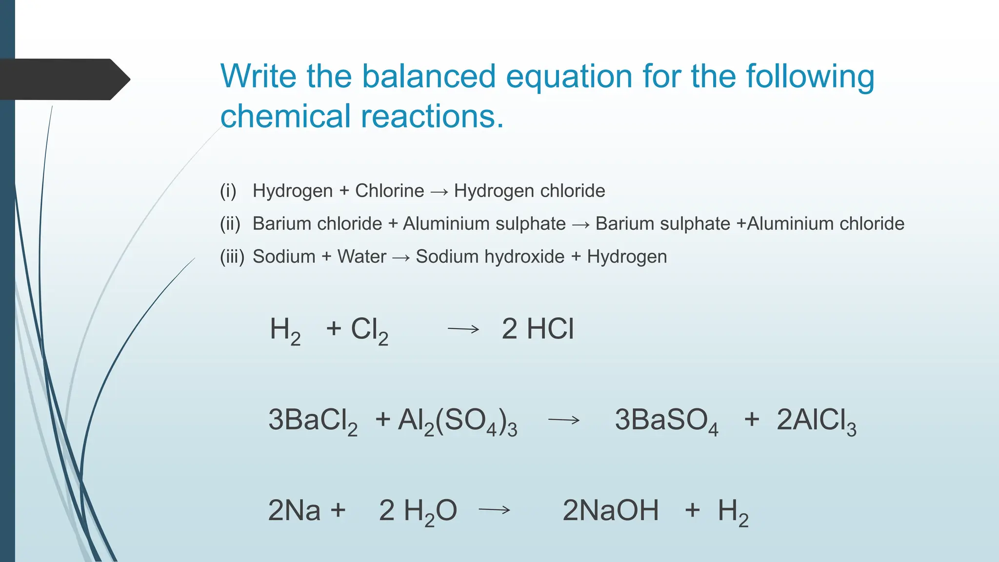 Chemical reactions and equations Class 10 | PPTX