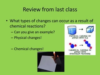 Chemical reactions and equations | PPTX