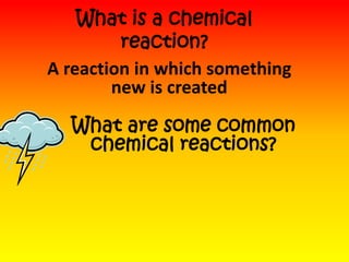 Chemical reactions and equations | PPTX