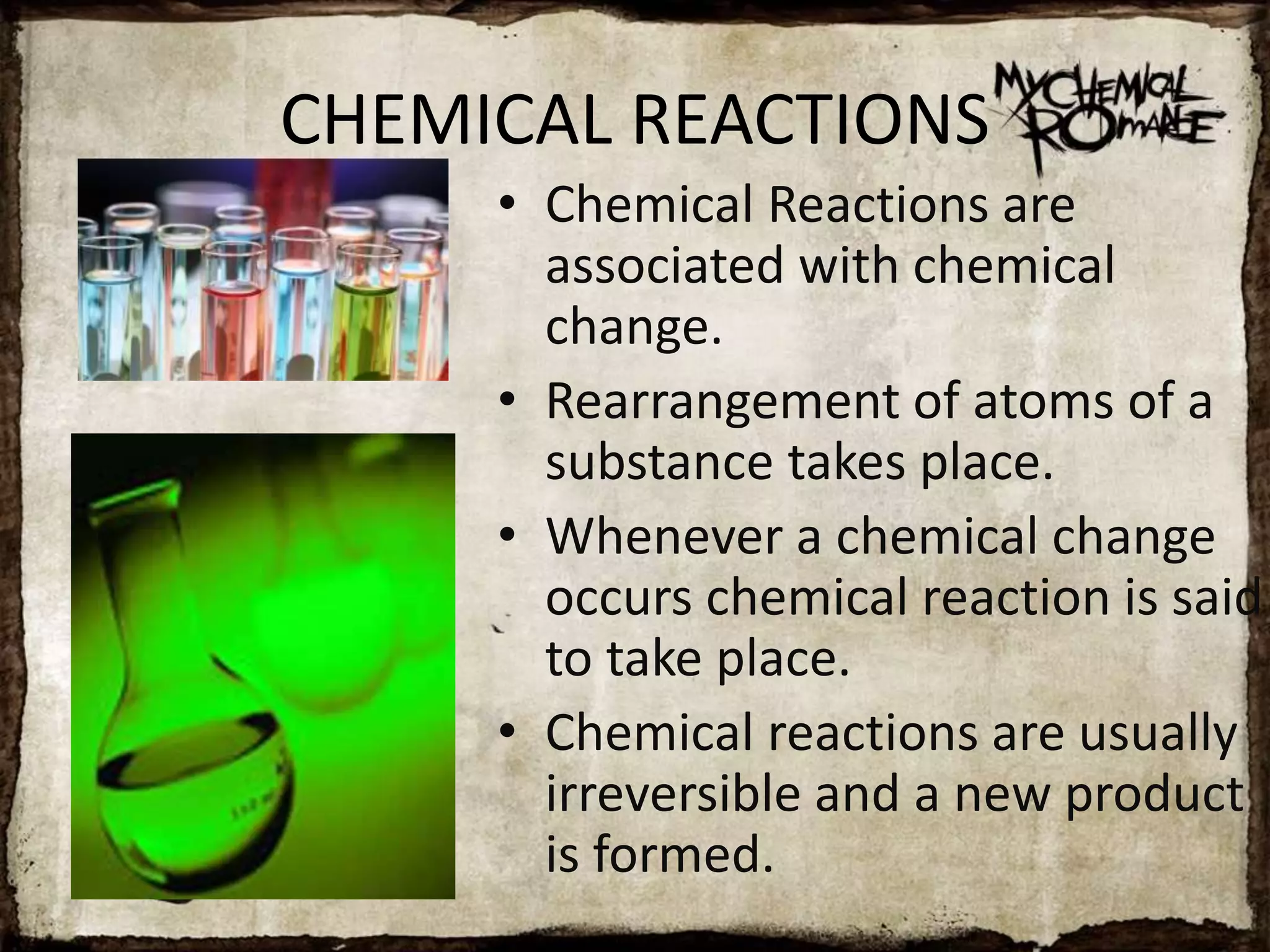 Chemical reactions and equations | PPTX