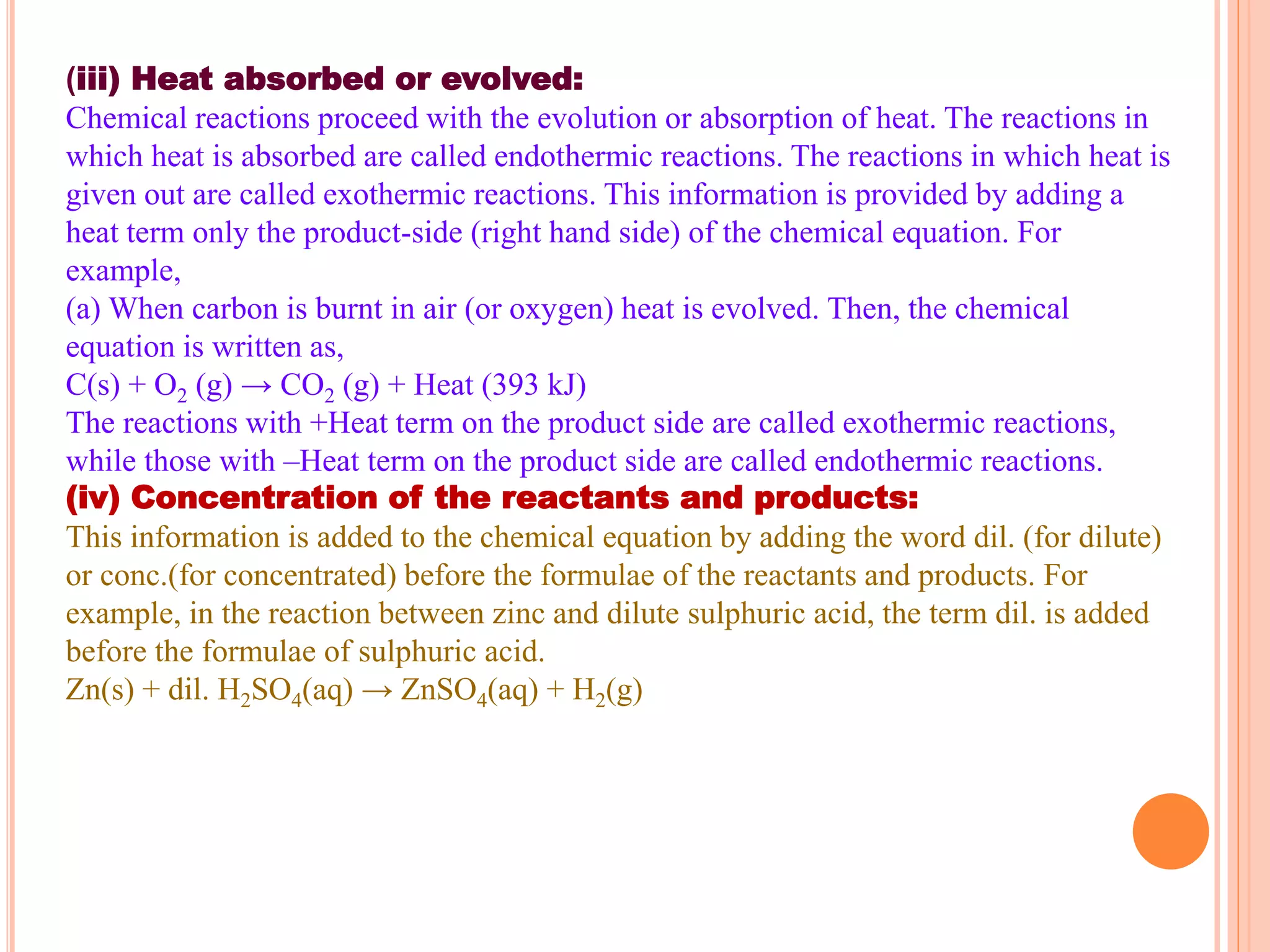 Chemical reactions and equations | PPTX