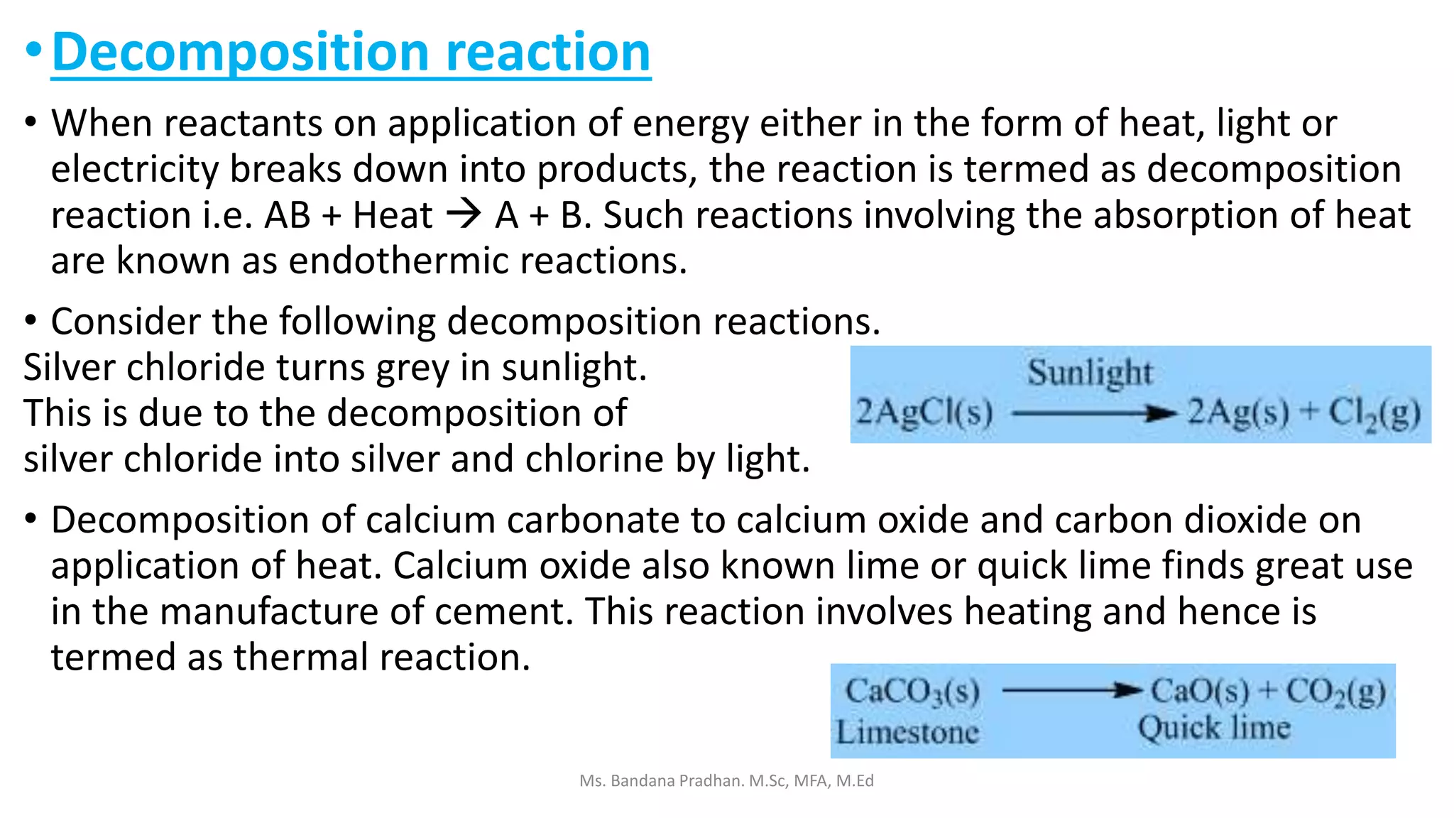 Chemical reactions and equations | PPTX