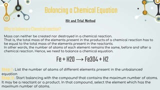 Chemical reactions and equations | PPTX