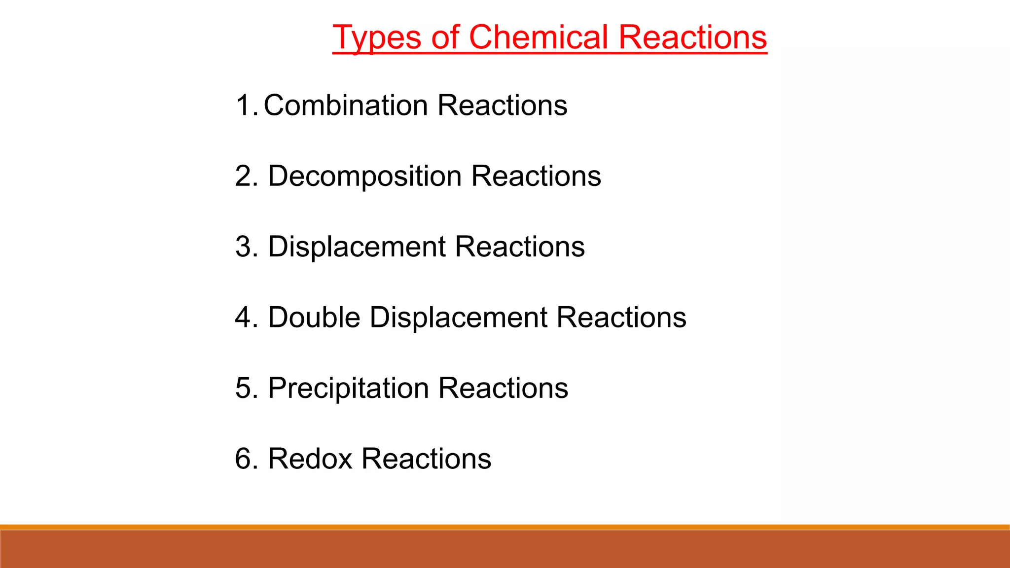 Chemical reactions and Equations PPT.pptx | Chemistry | Science