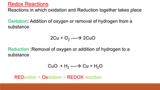 Chemical reactions and Equations PPT.pptx | Chemistry | Science