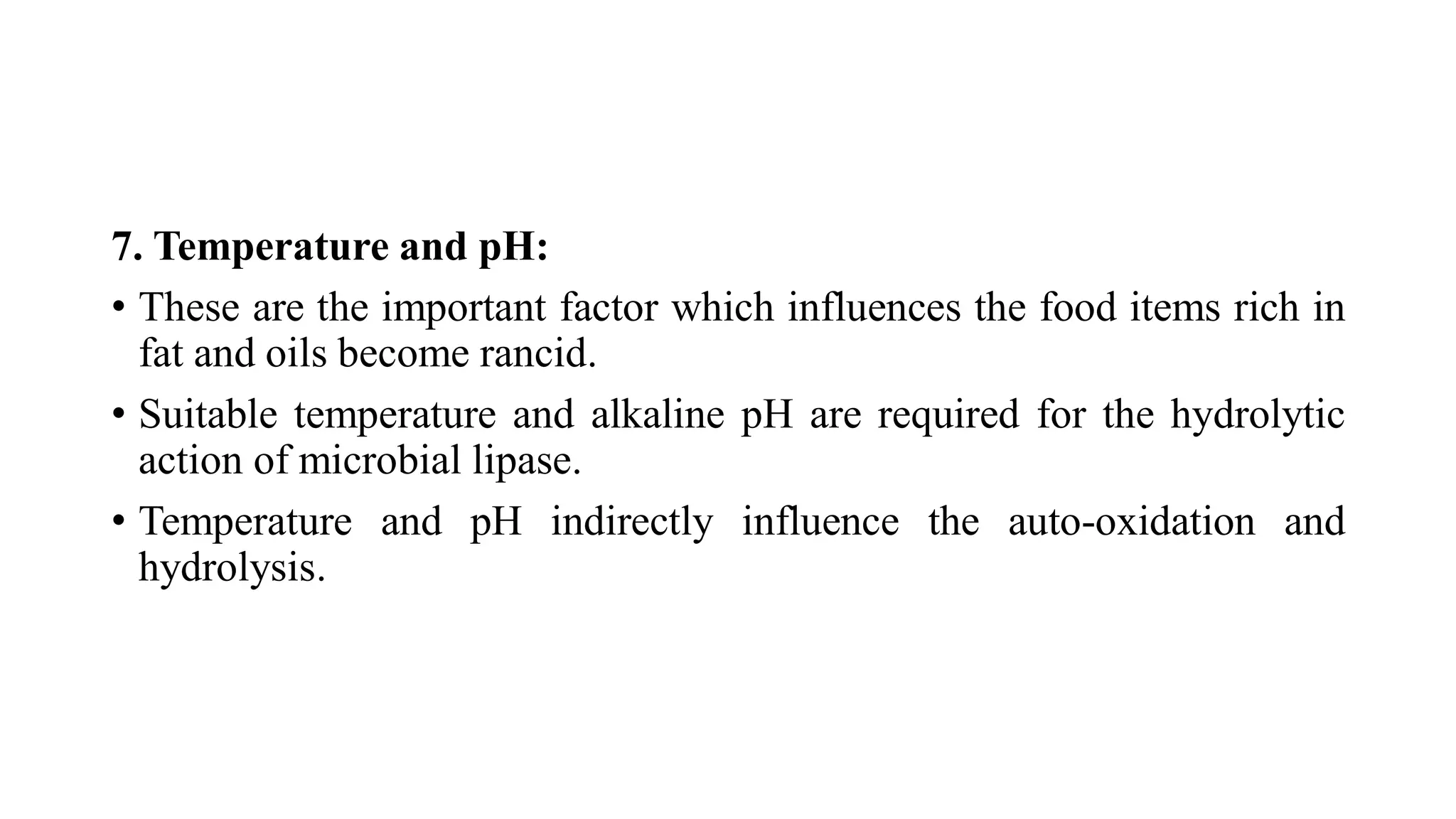 Chemical reactions and rancidity of fats | PDF