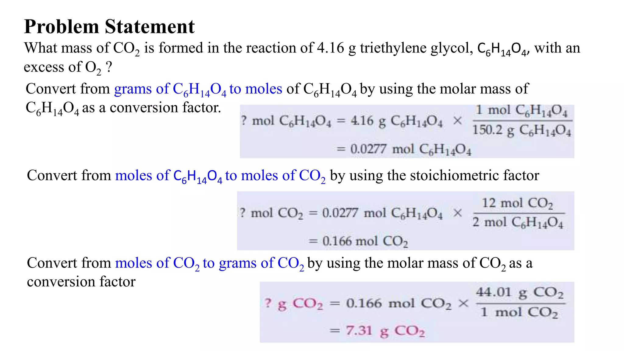 Chemical reactions and stoichiometry | PPTX