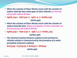 Chemical reactions and their characteristics | PPTX | Chemistry | Science