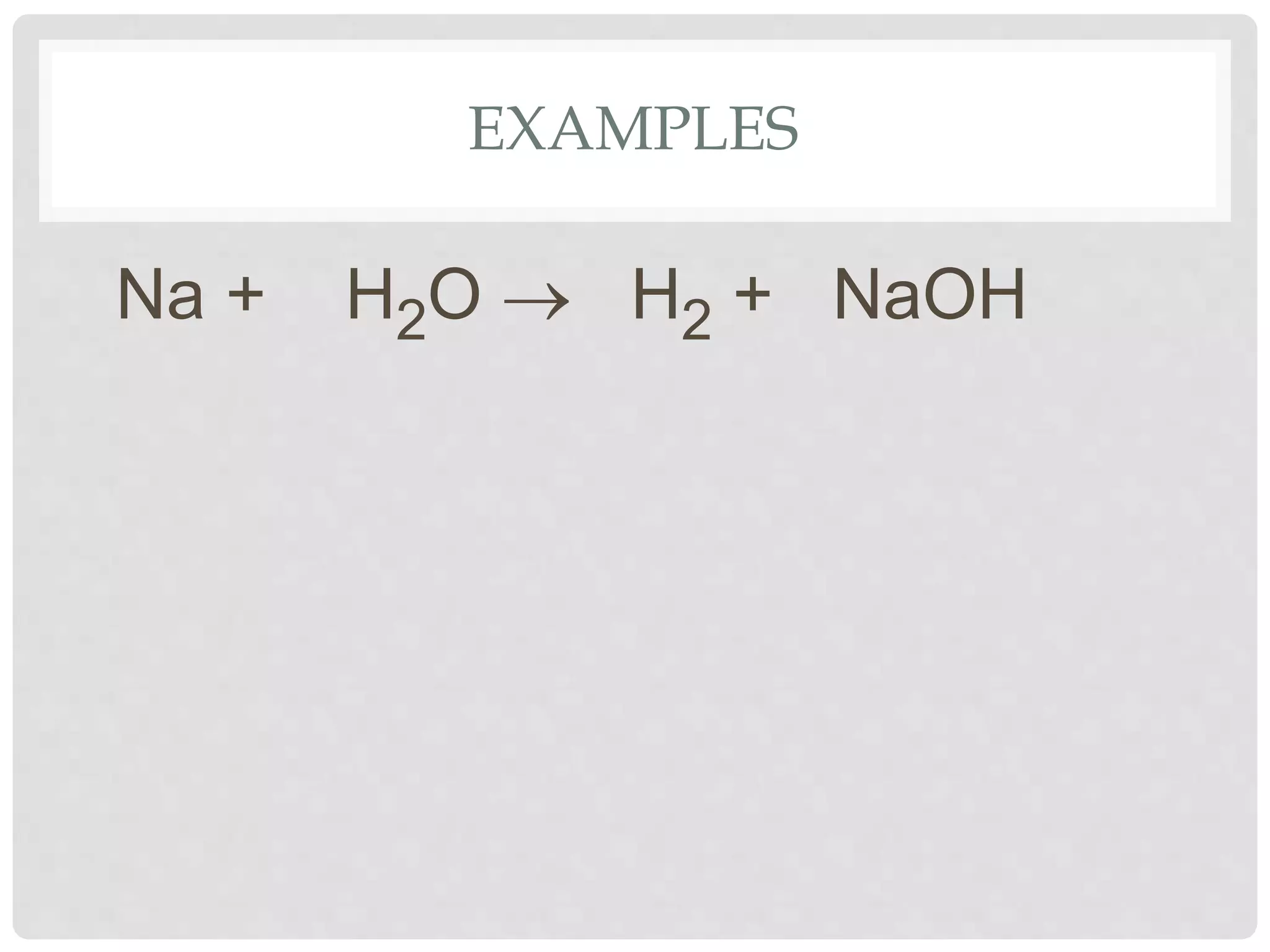 Chemical reactions balancing | PPTX