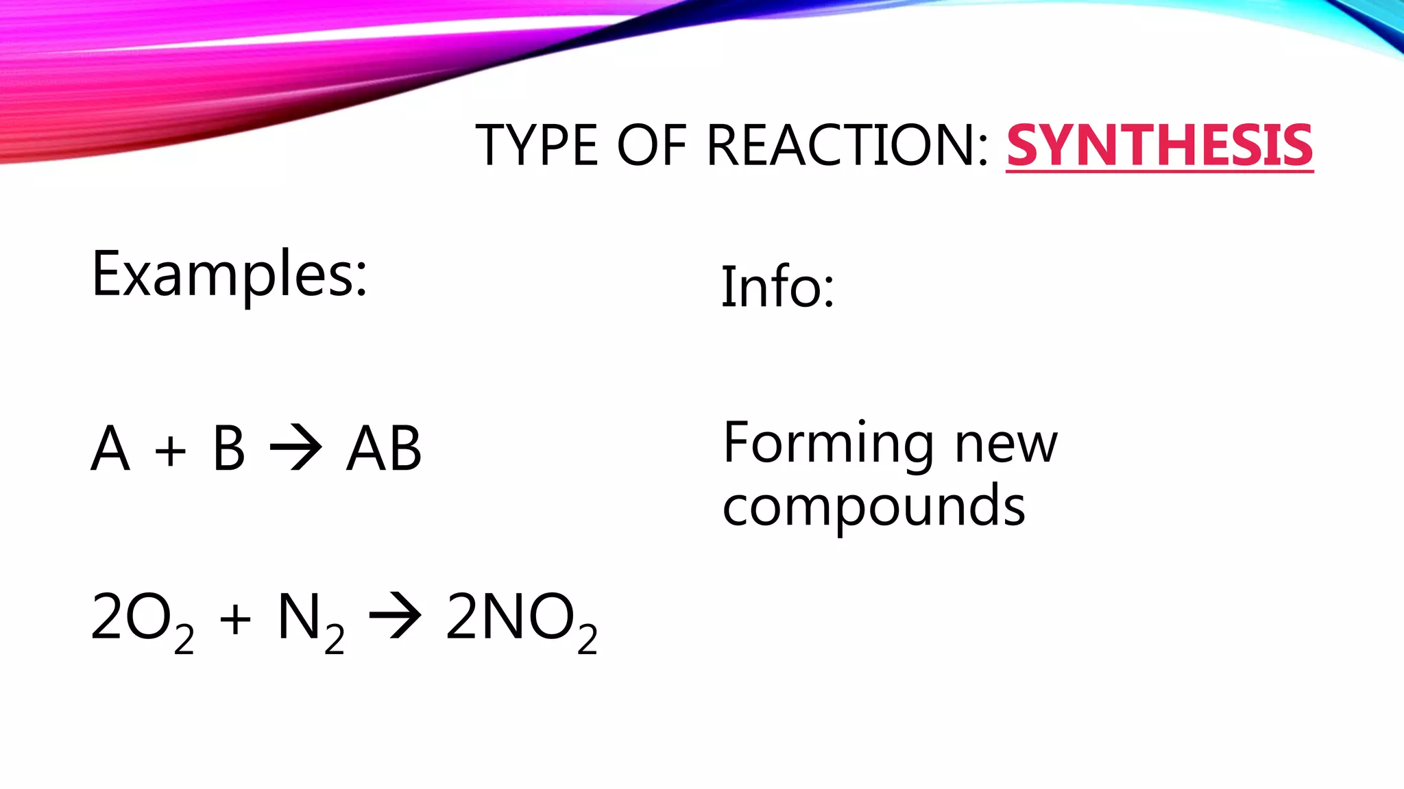 Chemical Reactions cornell notes | PPTX