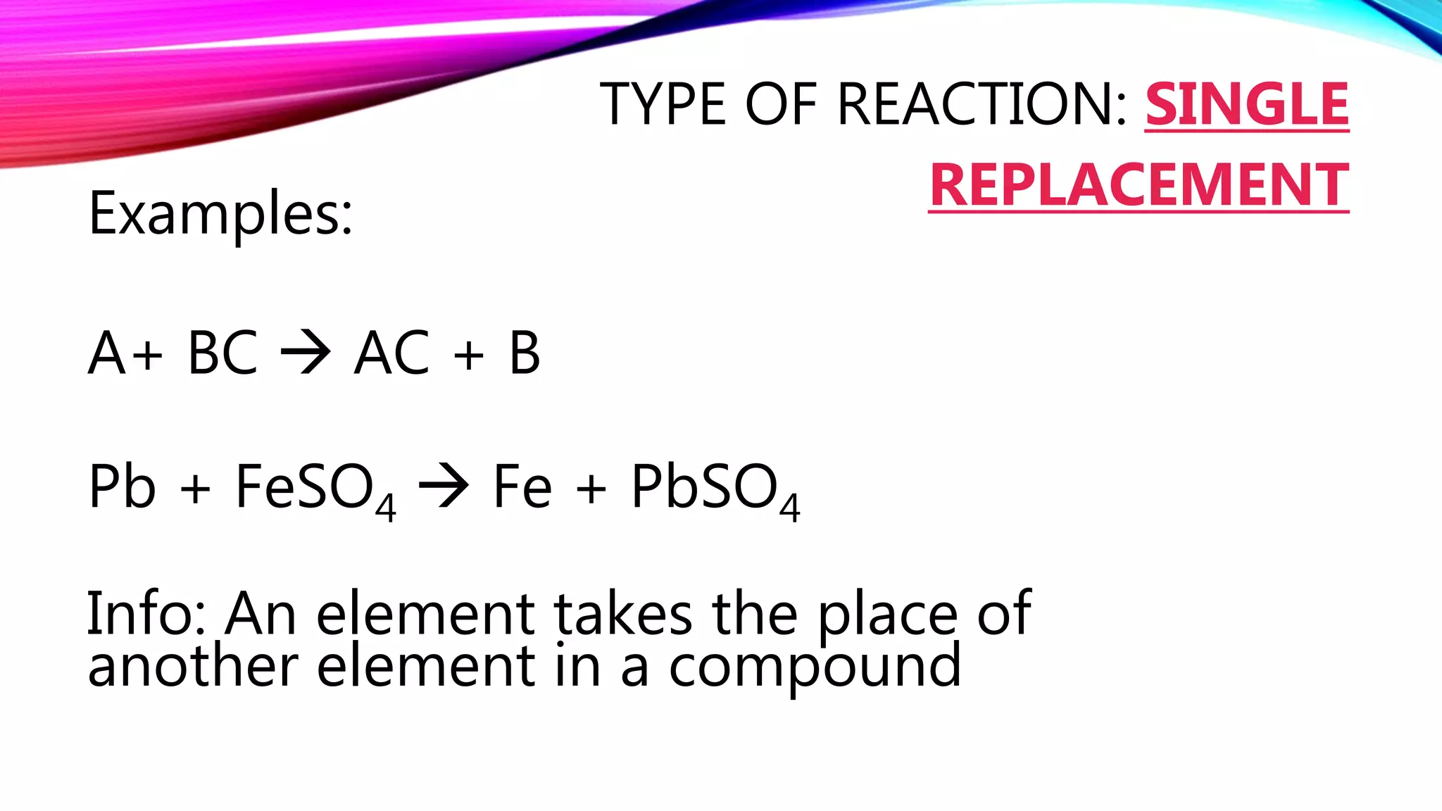 Chemical Reactions cornell notes | PPTX