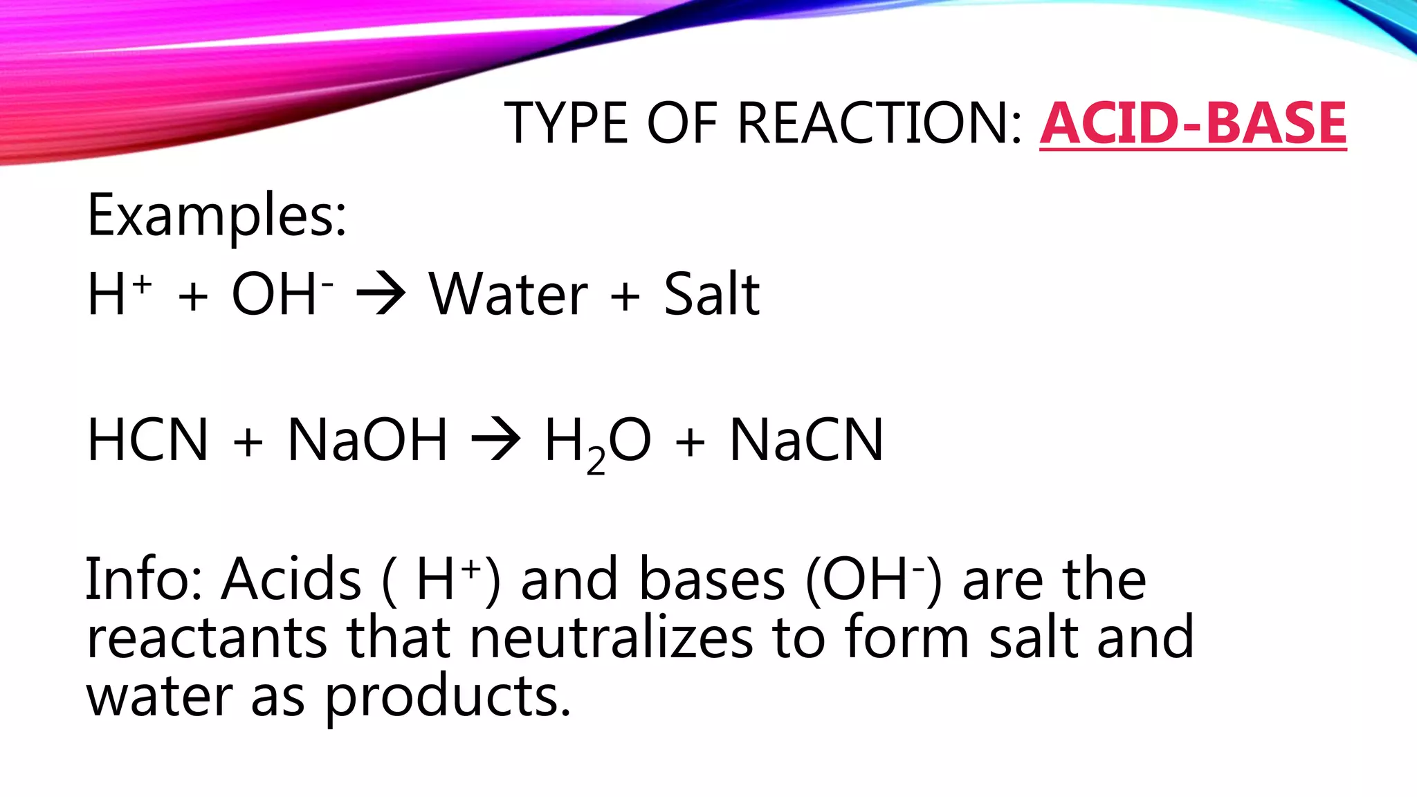 Chemical Reactions cornell notes | PPTX