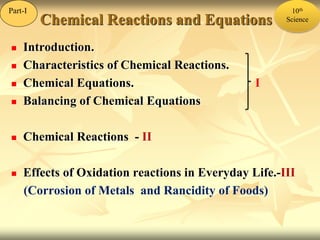 Chemical reactions final i | PPT
