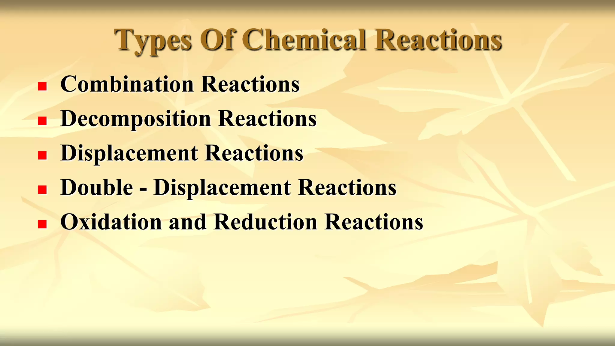 Chemical reactions final ii (1)new | PPT