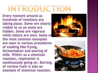 Chemical Reaction Examples In Everyday Life