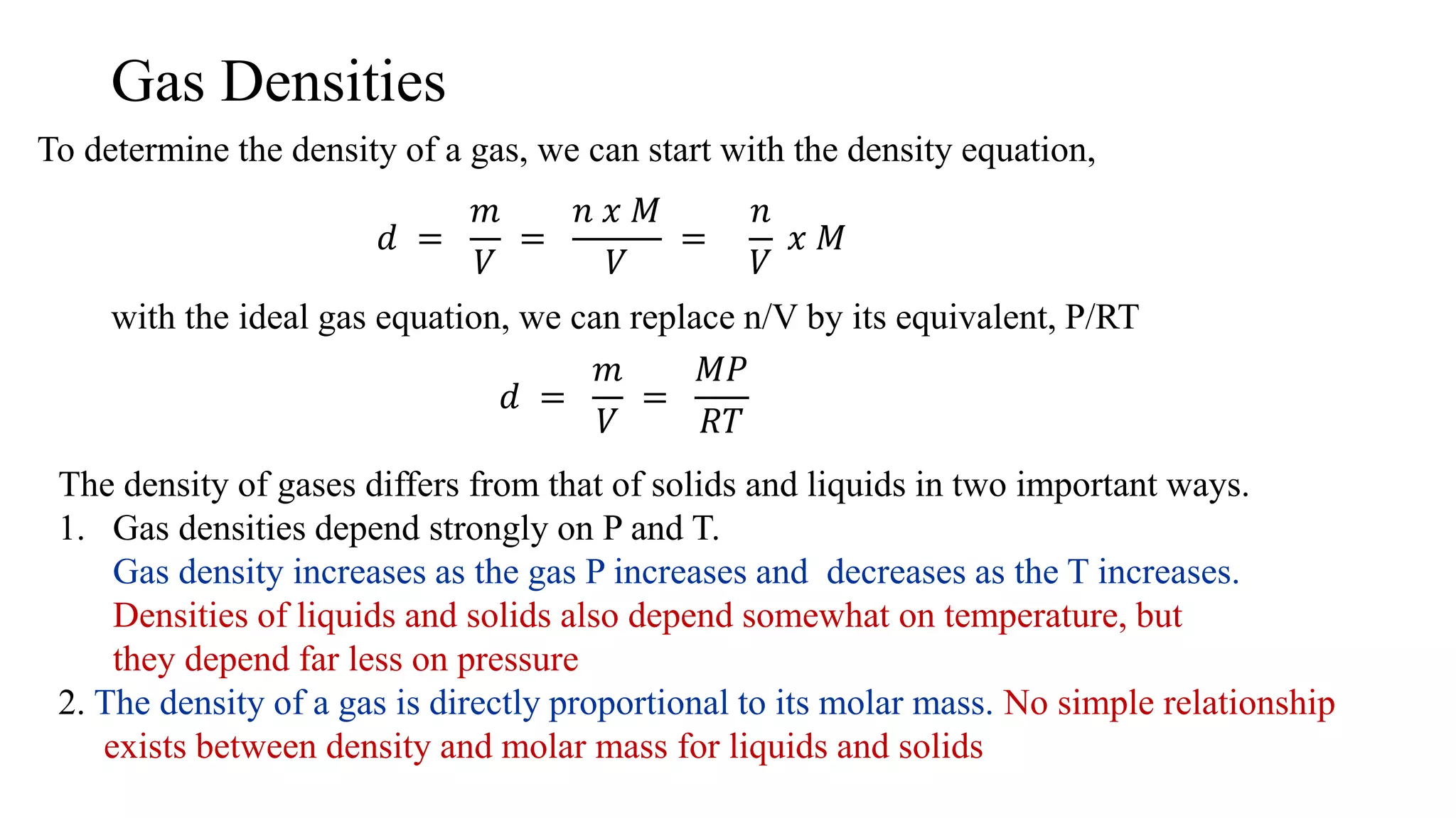 Chemical reactions in gases | PPTX