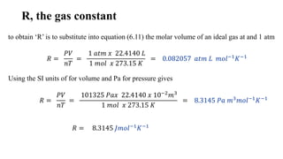 Chemical reactions in gases | PPTX