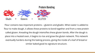 Chemical reactions involved in baking a cake | PDF