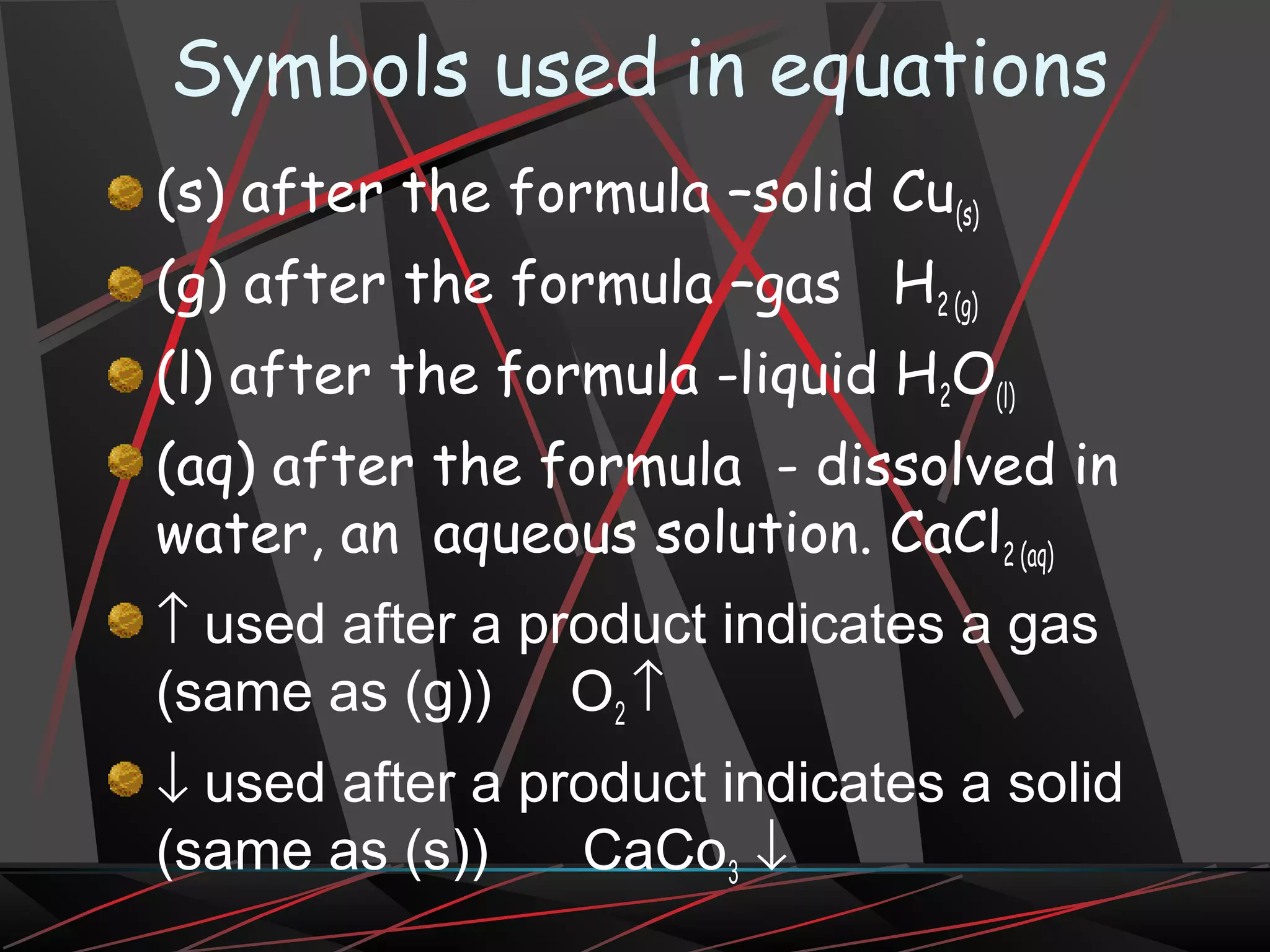 Chemical Reactions Notes | PPT