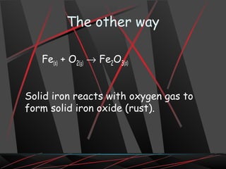 Chemical Reactions Notes | PPT