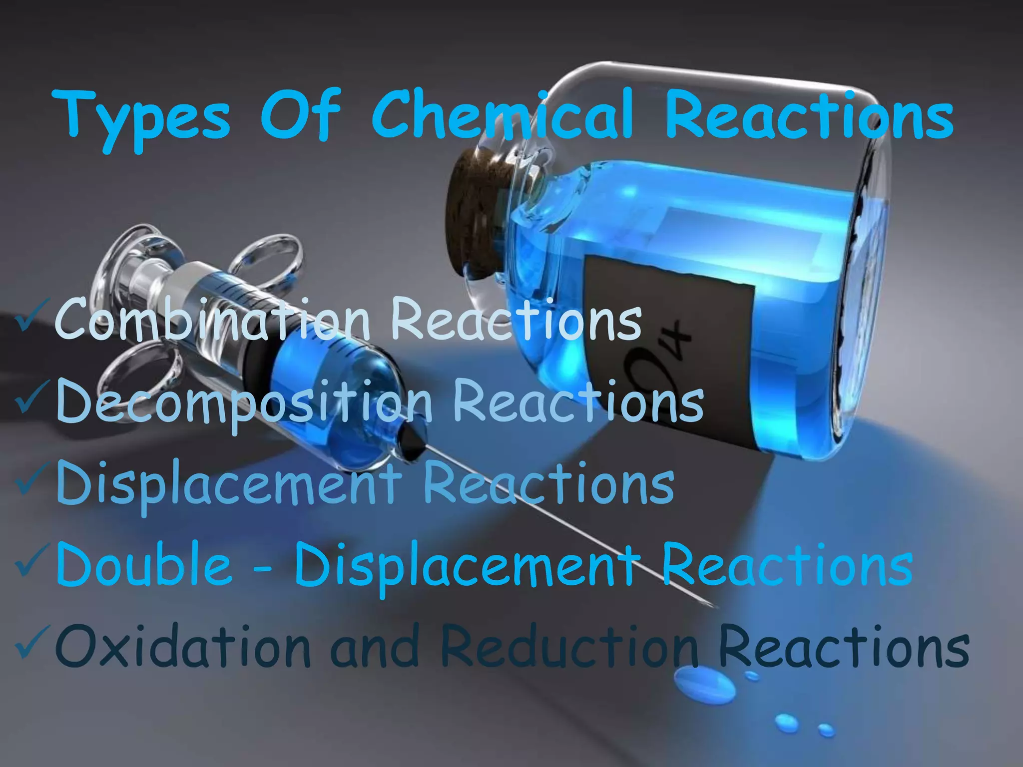 Chemical Reactions (Class-10) | PPTX