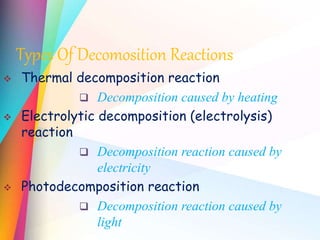 Chemical Reactions (Class-10) | PPTX