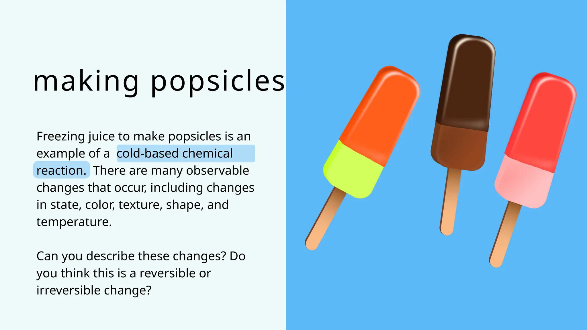Chemical Reactions Science Presentation in Pastel Illustrations | PPTX
