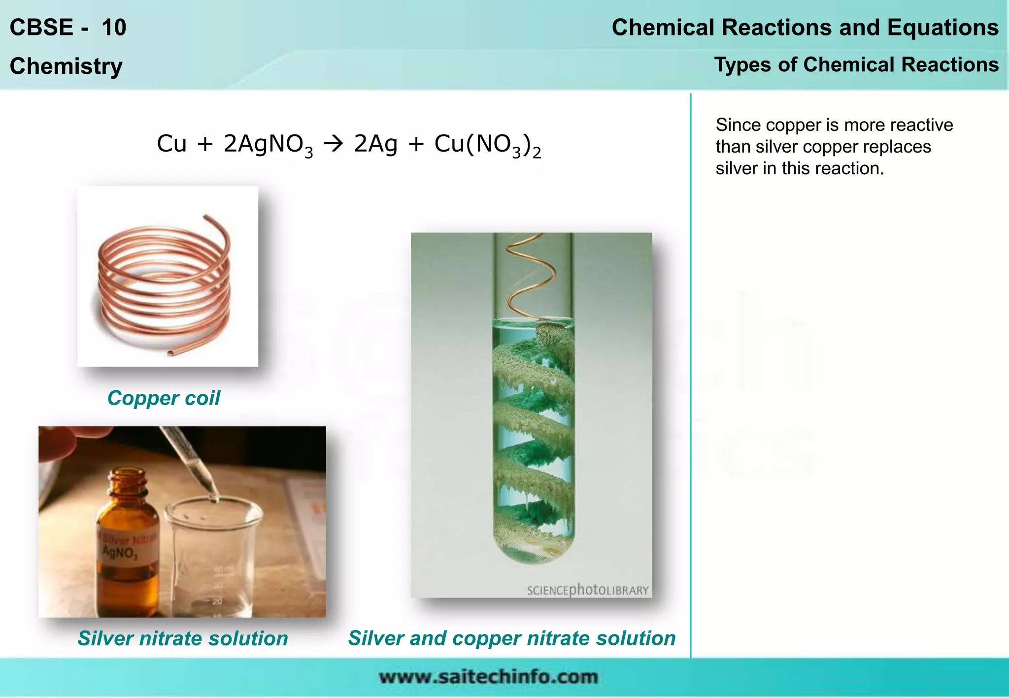 Chemical reaction types_grade_10 | PPTX