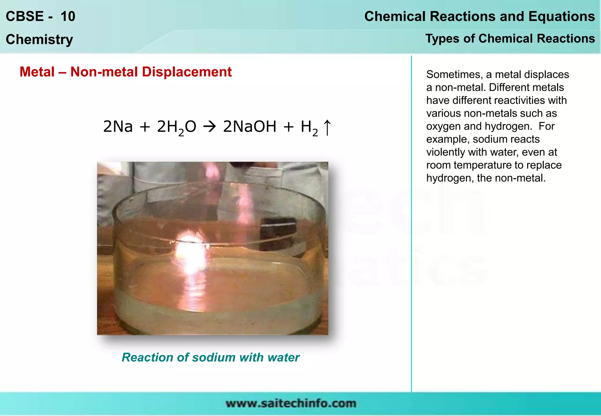 Chemical reaction types_grade_10 | PPTX