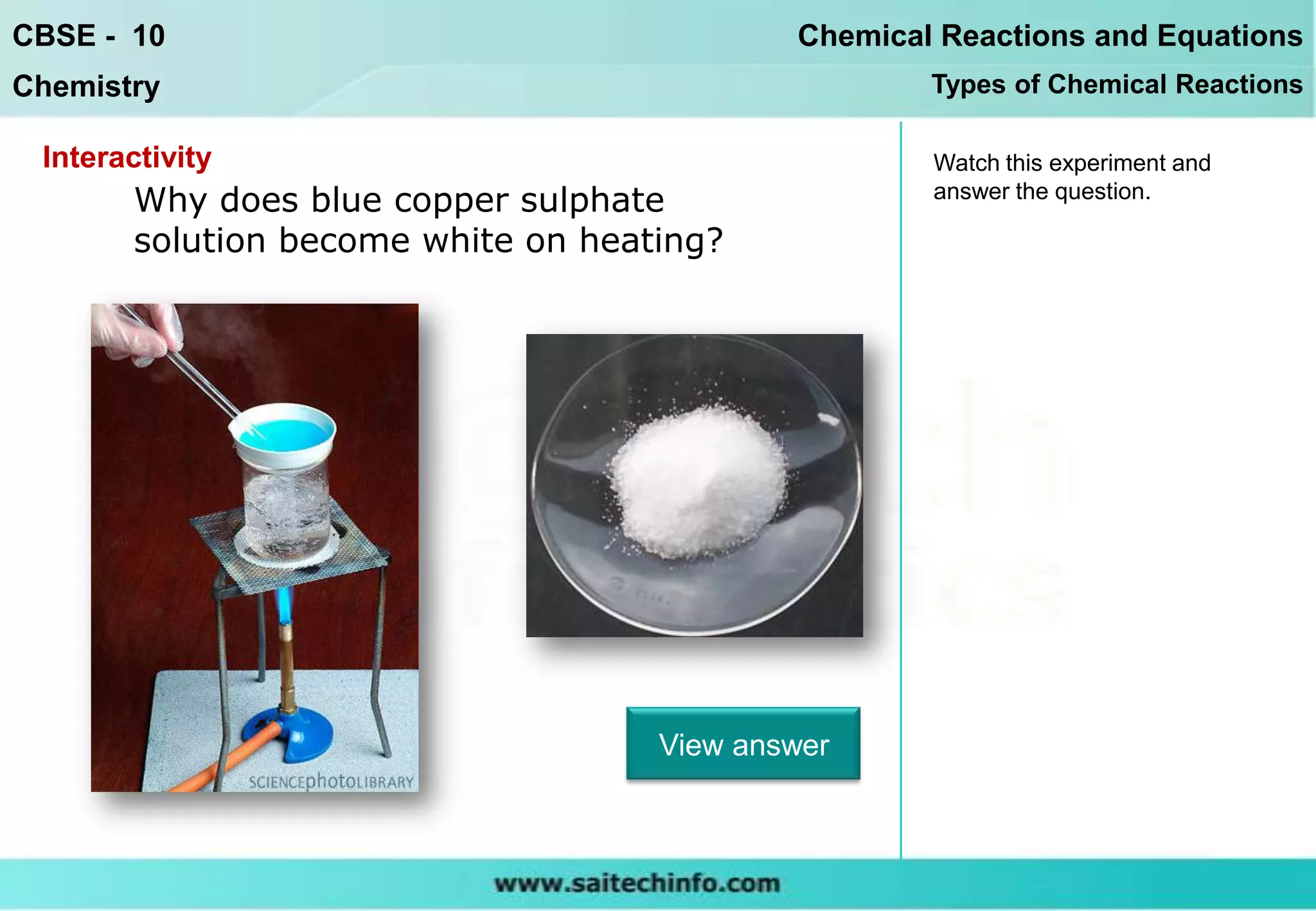 Chemical reaction types_grade_10 | PPTX