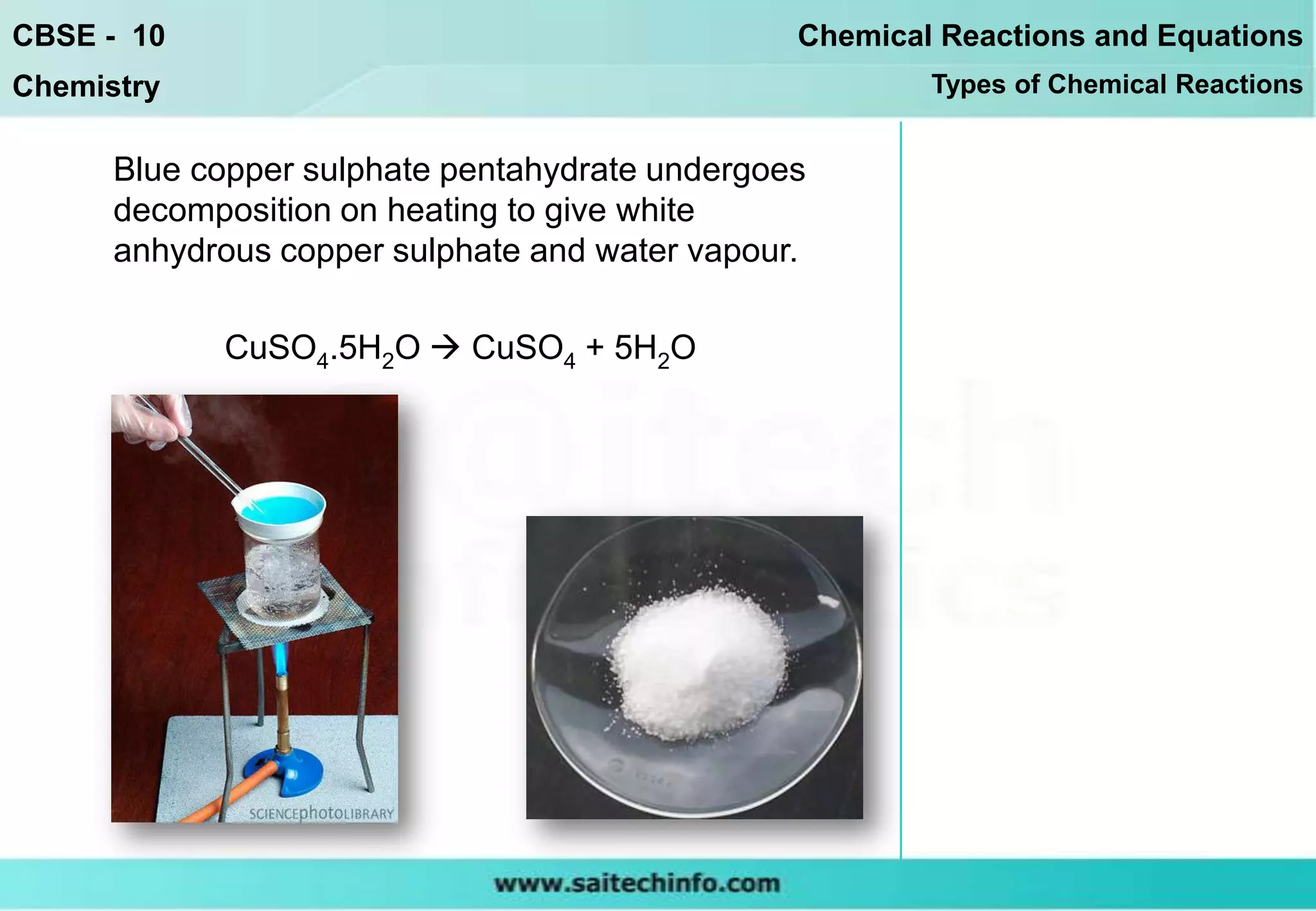 Chemical reaction types_grade_10 | PPTX