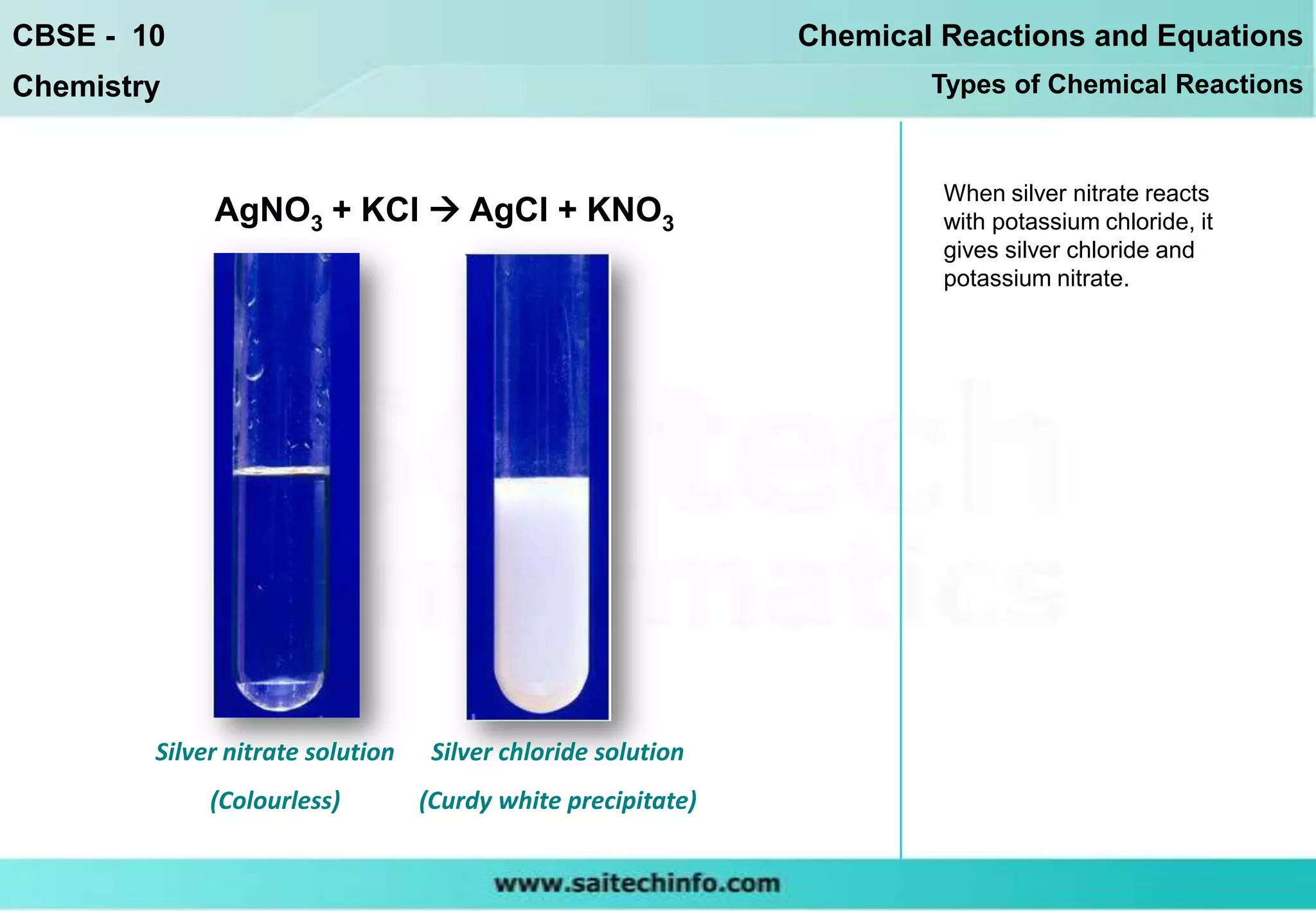Chemical reaction types_grade_10 | PPTX